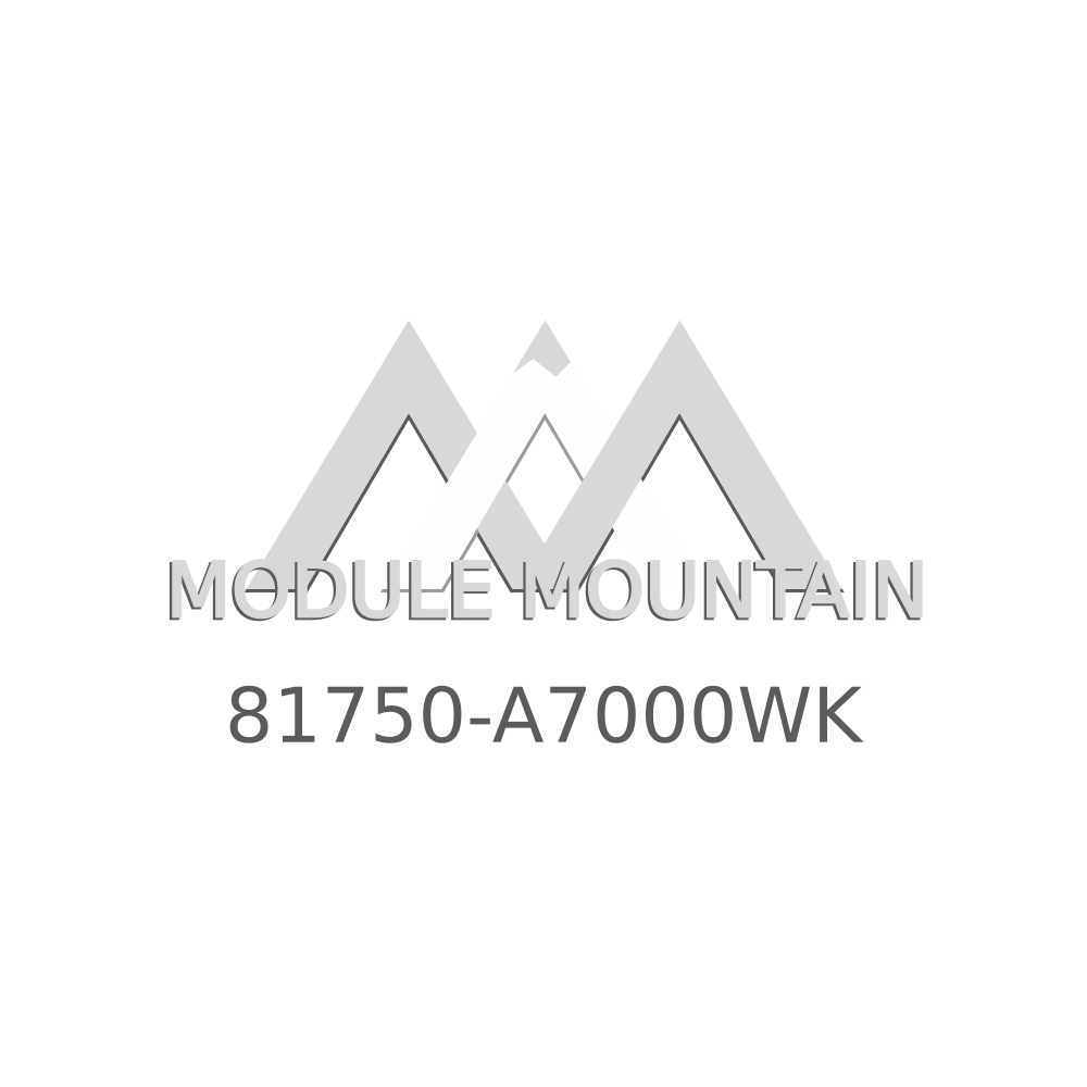 Lower Gate Trim – Kia (81750-A7000WK) | Module Mountain